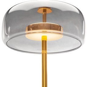 Toolight - podlahová stojací lampa Reno E27, 300216, zlatá, OSW-09853