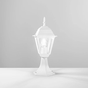 FAN LANT-ROMA/L1 BCO Venkovní svítidlo LUME ROMA bílá, 1xE27, IP44, 14,6 x 14,6 x 39 cm - FANEUROPE