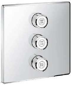 Grohe Grohtherm SmartControl - Ventil pod omítku pro 3 spotřebiče, chrom 29127000