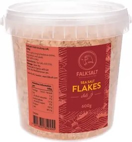 Falksalt Mořská vločková sůl chilli 600g