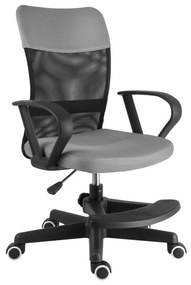 Dětská kancelářská židle NEOSEAT MONKEY černo-šedá