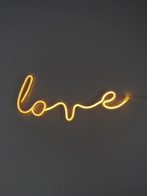 Sinsay - LED lampa ve tvaru nápisu „Love“ - bílá
