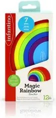 Infantino Skládačka duha Magic Rainbow / od 12 měsíců