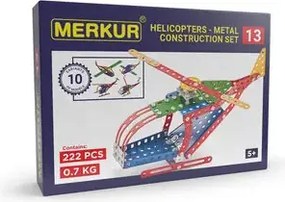 Merkur 013 Vrtulník / 222 dílů / 10 modelů / od 6 let