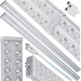 2x LED panelové svítidlo 120 cm 72W 7200 lm 6000k