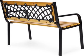Zahradní lavička Mariner 118 cm černá