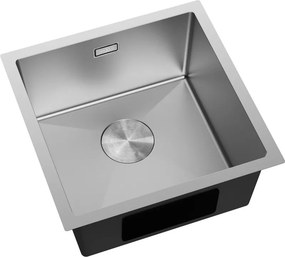 Mexen Trixo nerezový dřez 1-komorový 440 x 440 mm, inox - 6413441000-01