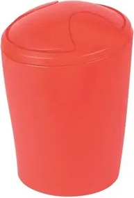 Spirella MOVE výklopný odpadkový koš 5 L červený / plast
