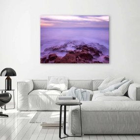 Obraz na plátně Skály v mlze Příroda - 90x60 cm