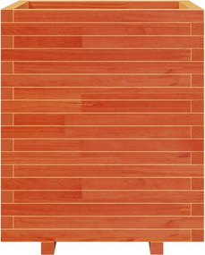 Zahradní truhlík voskově hnědý 60x60x72,5 cm masivní borovice 3282581