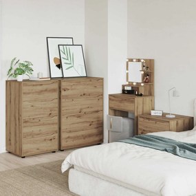 Úložné skříně 60 x 48 x 105 cm Kompozitní dřevo Artisanový dub 3406244