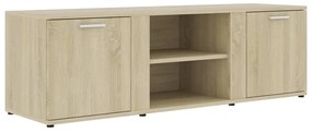vidaXL Marketos TV stolek dub sonoma 120 x 34 x 37 cm kompozitní dřevo