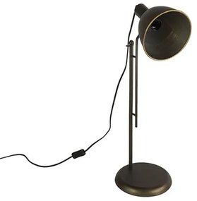 Countryfield Stolní lampa  černý kov-70x40cm