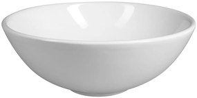 Aqualine Aqualine, Keramické umyvadlo na desku, průměr 40cm, bílá, 40155
