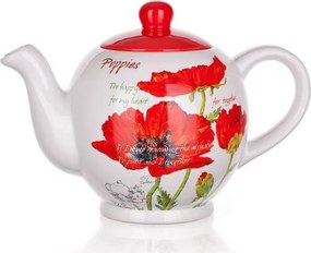 Konvice Banquet keramická Red Poppy 1200 ml, OK [7820487]