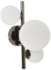 Brilagi - LED Nástěnné svítidlo MILLA 3xG9/3W/230V lesklý chrom/bílá
