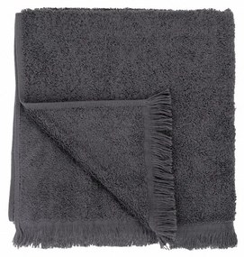 Tmavě šedý bavlněný ručník 50x100 cm FRINO – Blomus