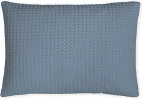 Vandyck Luxusní povlak na polštář Home Piqué waffle 40x55cm Faded denim