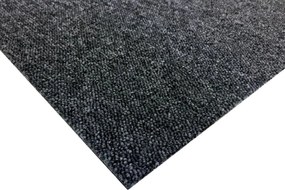 Vopi, Kobercový čtverec Vienna dark grey 7278 50 x 50 cm, chodba / předsíň