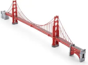 Metal Earth 3D puzzle Premium Series: Most Golden Gate / Počet dílků: