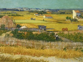 Obrazová reprodukce The Harvest (Vintage Autumn Landscape) - Vincent van Gogh