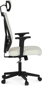 Ergonomická kancelářská židle ARLO - béžová látka