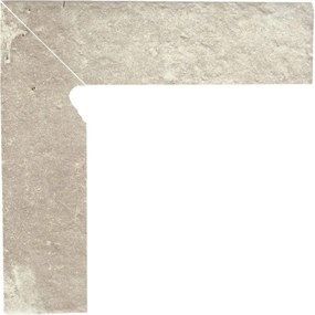 Ceramika Paradyz Dlažba Scandiano Beige Sokl 2 El.-levý 8,1x30 - 147624