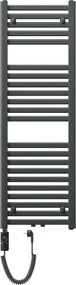 Mexen Hades, elektrické topné těleso 1200 x 400 mm, 600 W, antracitová, W104-1200-400-2600-66