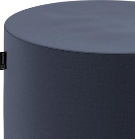 Sedák Barrel- válec pevný barva tmavě modrá látka sametová