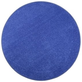 Vopi koberce Kusový koberec Eton modrý 82 kruh - 100x100 (průměr) kruh cm