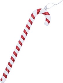 Velká vánoční ozdoba berlička, 30 cm, plast, IP44 venkovní