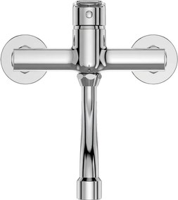 Mereo, Mereo Dřezová nástěnná baterie, Pego, 150 mm, s ramínkem trubkovým o ​​18 mm - 200 mm, chrom, MER-CB30101P