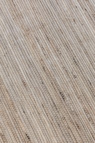 Hanse Home, Běhoun Handloom 105962 Dhaka Grey Brown, 80x200, béžová, chodba / předsíň