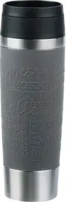 Emsa Travel Mug Classic Grande 0.5l šedá / Termohrnek / nerezová ocel