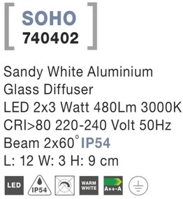 Venkovní LED svítidlo Soho 12 bílé