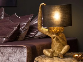 Lucide 10502/81/30 stolní lampa Extravaganza Chimp, černá, E14, 45cm