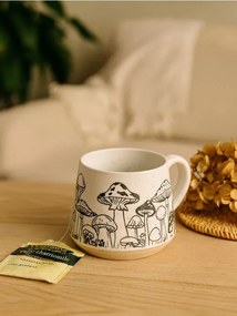 Sinsay - Hrnek s potiskem hub - šedá