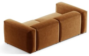 Pohovka v cihlové barvě 224 cm Bergano – Cosmopolitan Design