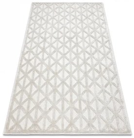 koberec SANTO SISAL 58500 Trojúhelníky, geometrická béžový velikost 180x270 cm | krásné koberce cz