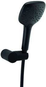Novaservis - Set sprchové hlavice, držáku a hadice, matná černá MINI201,5