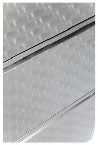Kovový botník ve stříbrné barvě Kare Design Caruso