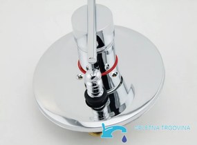 Podomítkový sprchový systém EYN PT85079 s LED v několika barevných provedeních
