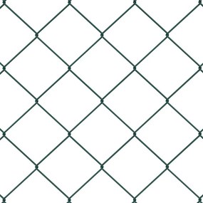 Zábradlí s betonovým základem 10 x 1,4 m Ocel potažená PVC 3351239