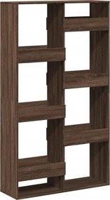Dělicí stěna hnědý dub 100 x 33 x 175 cm kompozitní dřevo 3309579