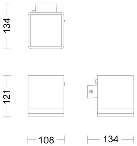 Philips - LED Solární nástěnné svítidlo VIRONA LED/1,8W/3,7V 2700K IP44