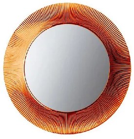 Laufen Kartell - Zrcadlo v rámu, průměr 780 mm, oranžová H3863310820001