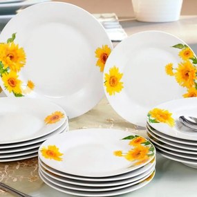 Banquet Porcelánová sada talířů SUNNY 18 ks