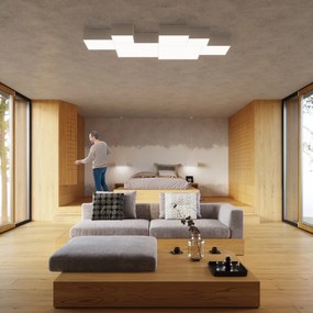 Sollux Lighting Stropní svítidlo HORUS 45 bílé