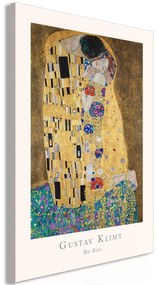 Obraz - Gustav Klimt - The Kiss (1 Part) Vertical