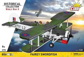 COBI 5770 Fairey Swordfish / Plastová stavebnice / 1:32 / 806 dílků /